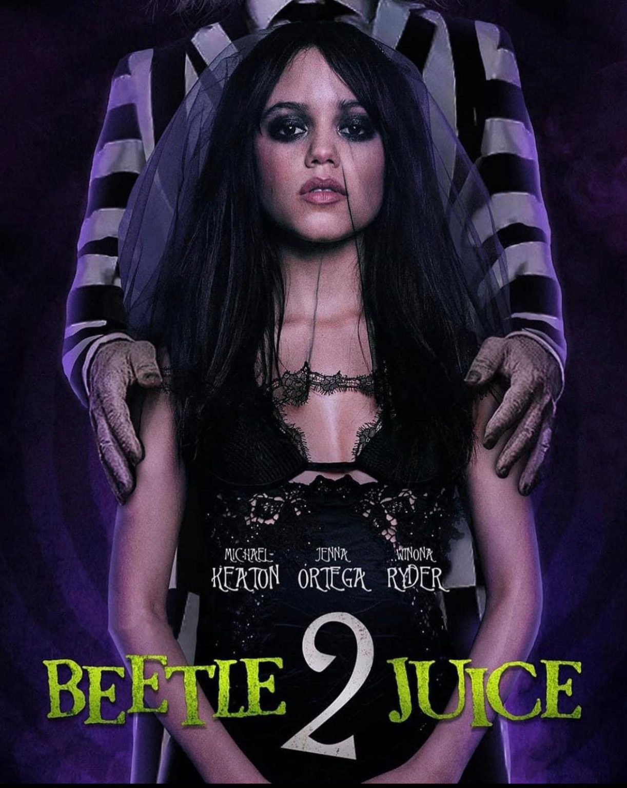 Back in Black! First Look at Winona Ryder's Epic Return as Lydia Deetz ...