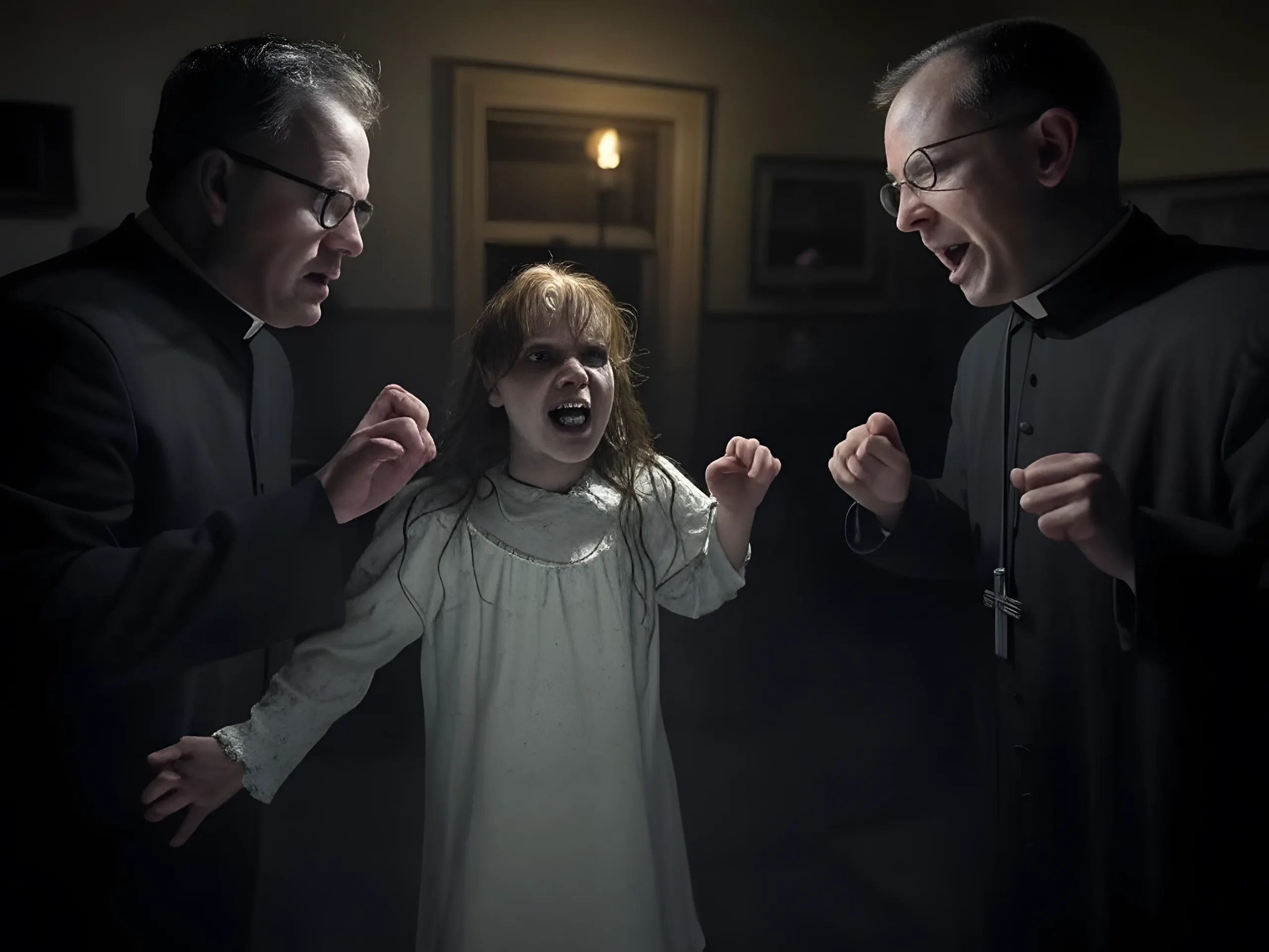 The Reality Behind the "Creeped Out" Priests on the Set of The Exorcist ...